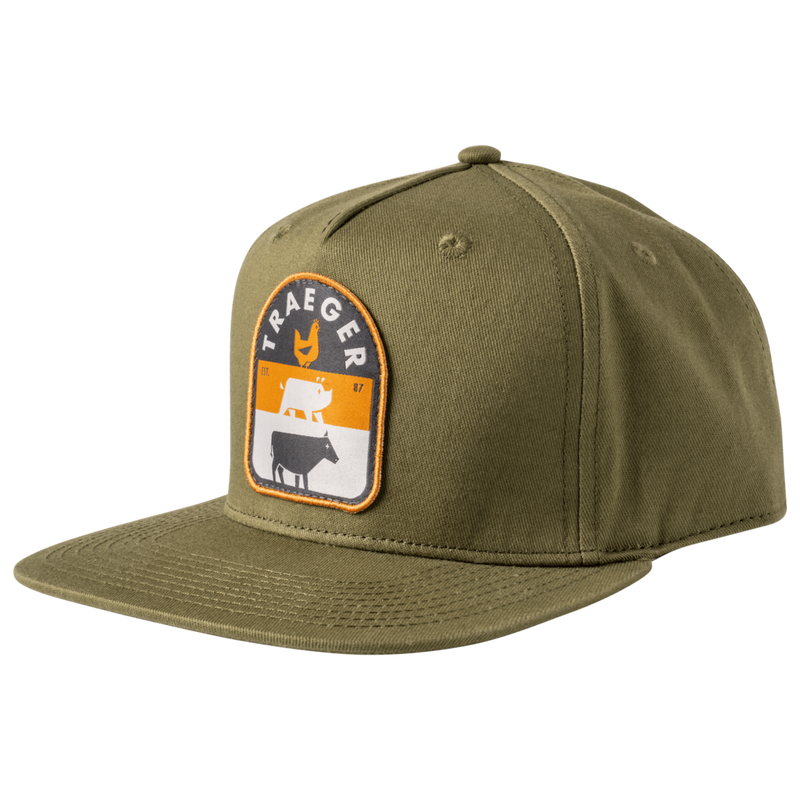 Traeger – Green Animal Stack Hat - Modern BBQ Supply
